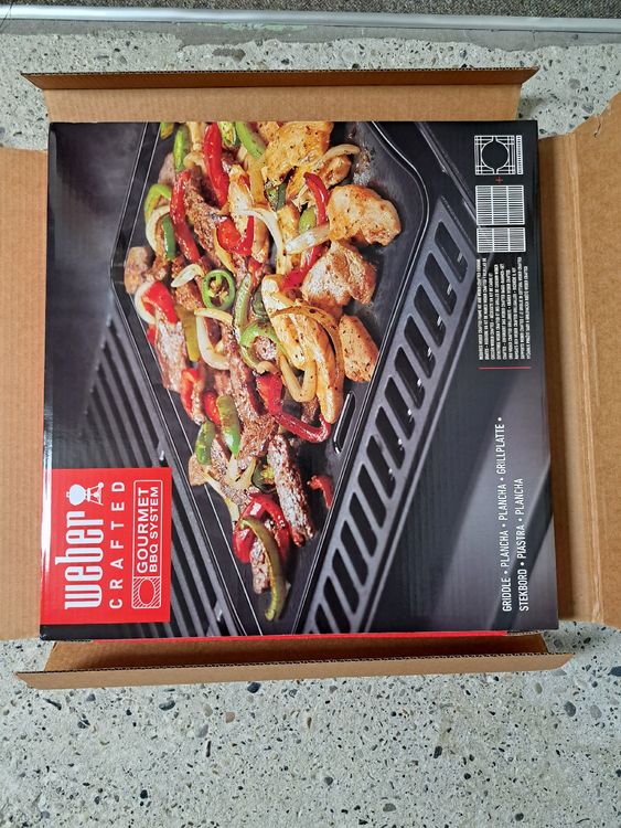 original Weber Plancha Set / Grillplatte (Neu und originalverpackt) in Frauenfeld für CHF 90 ...