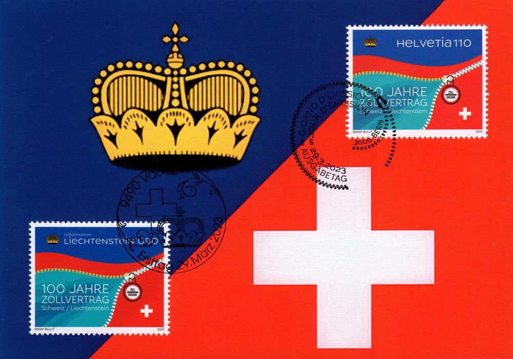 Maximumkarte Liechtenstein - Schweiz Gemeinschaftsausgabe (Neu (gemäss Beschreibung)) in ...