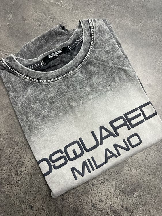 DISQUARED2 Milano Tshirt von ADAM KOOL 😎 NEU (Neu und originalverpackt ...