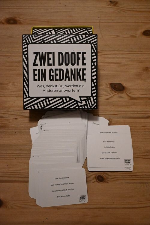 Zwei Doofe, ein Gedanke - Das Partyspiel für Freunde! (Neu (gemäss ...
