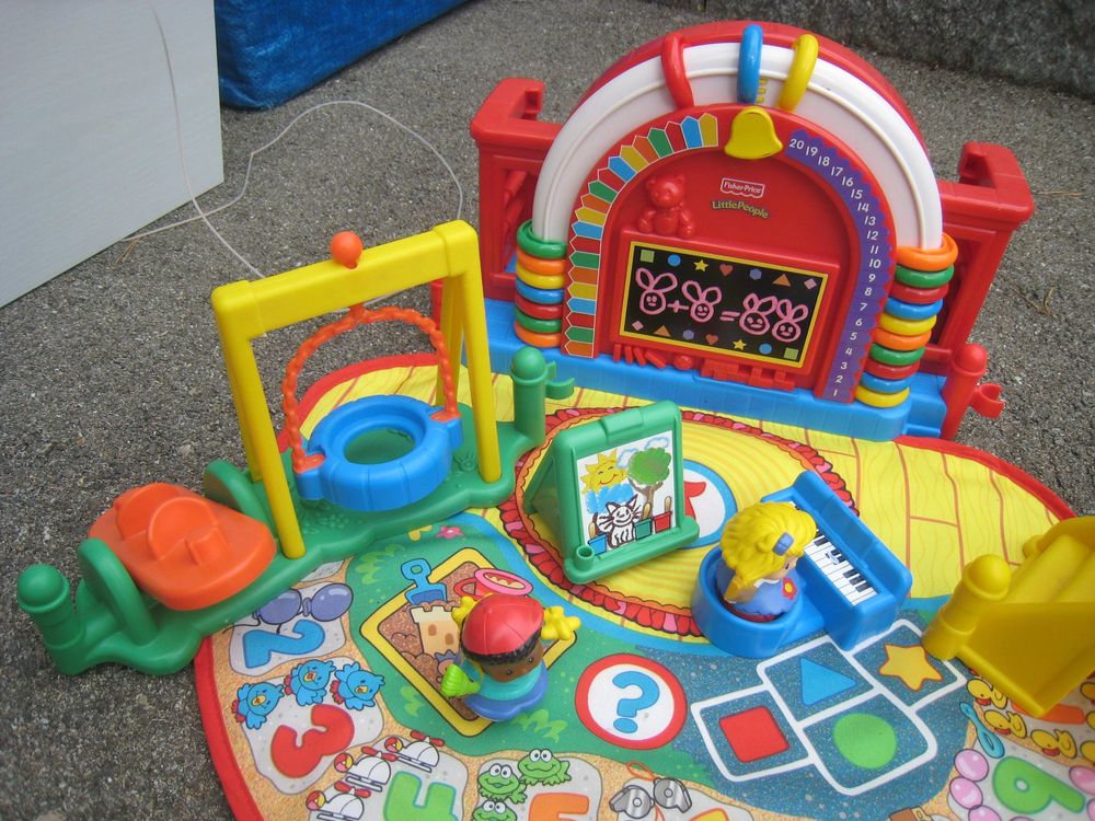 Fisher Price Die kleine 1-2-3 Schule LITTLE PEOPLE Activity (Gebraucht ...