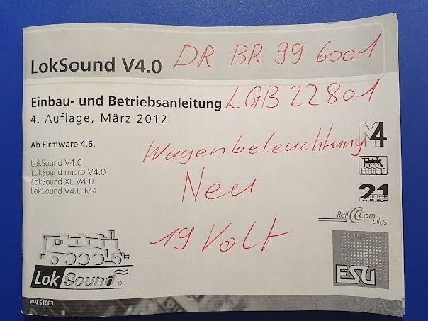 LGB 22801 DR (DDR) 996001 neuwertig, Digi, Sound, OVP (Gebraucht) in ...