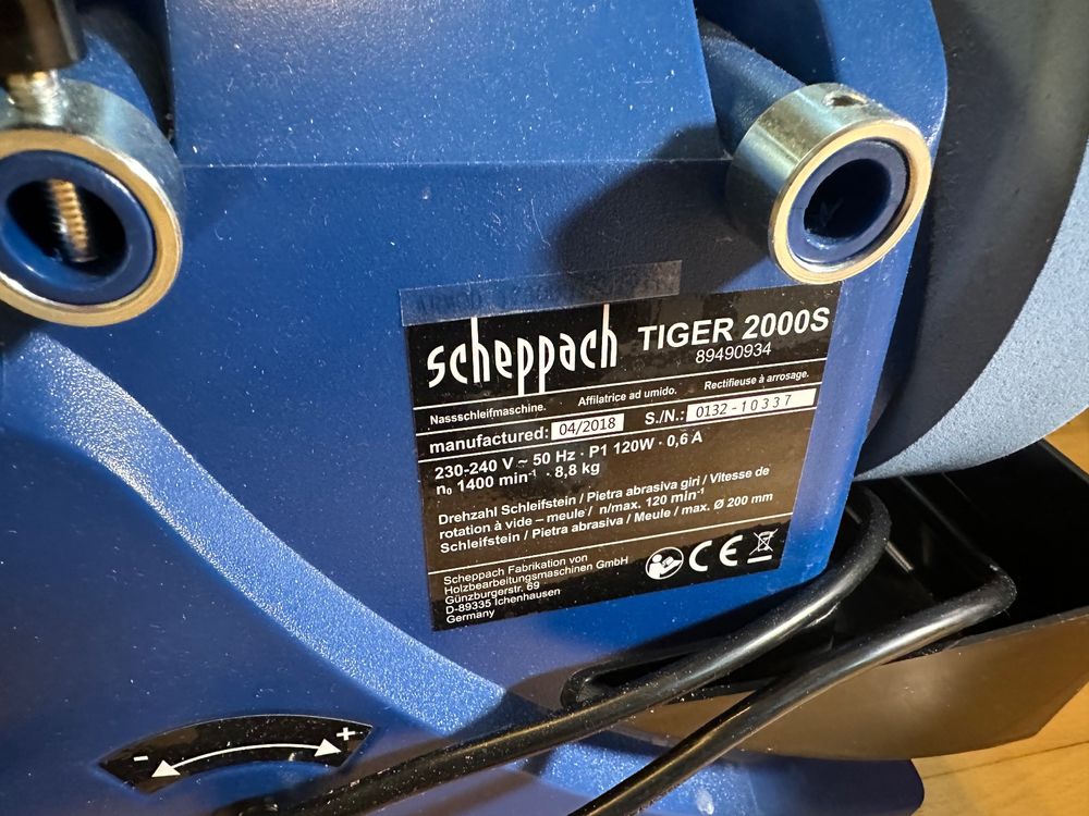 Scheppach tiger 2000s mit Zubehör | Kaufen auf Ricardo