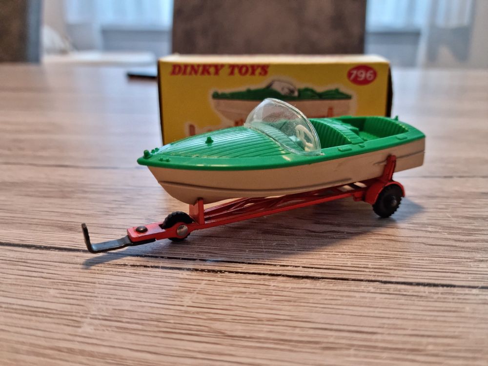 Dinky Toys Healey Sports Boat on Trailer Nr. 796 (Gebraucht) in Thun ...