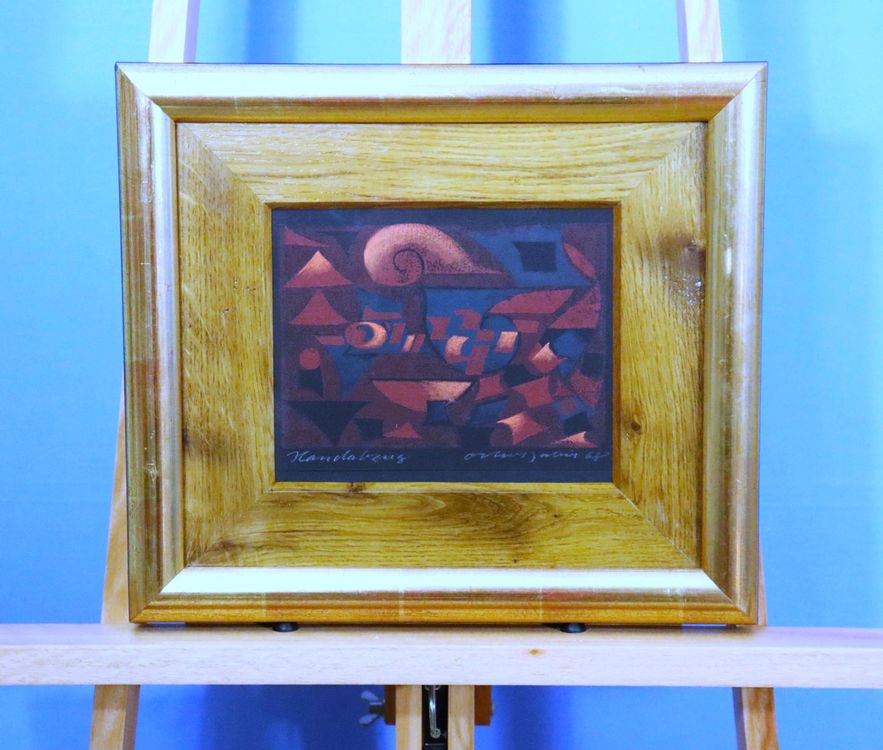 Oskar Dalvit 1911-1975, Holzschnitt Handabzug 1968, signiert | Acheter ...