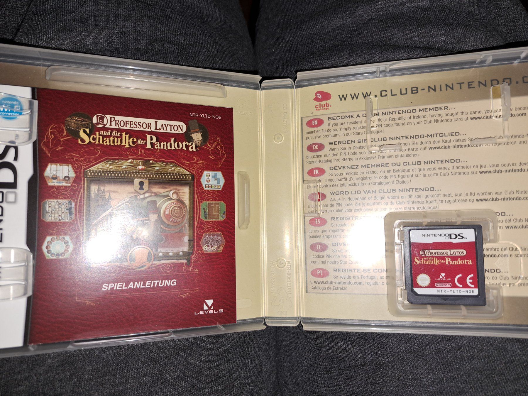 Professor Layton und die Schatulle Pandora NDS in OVP! (Gebraucht) in ...