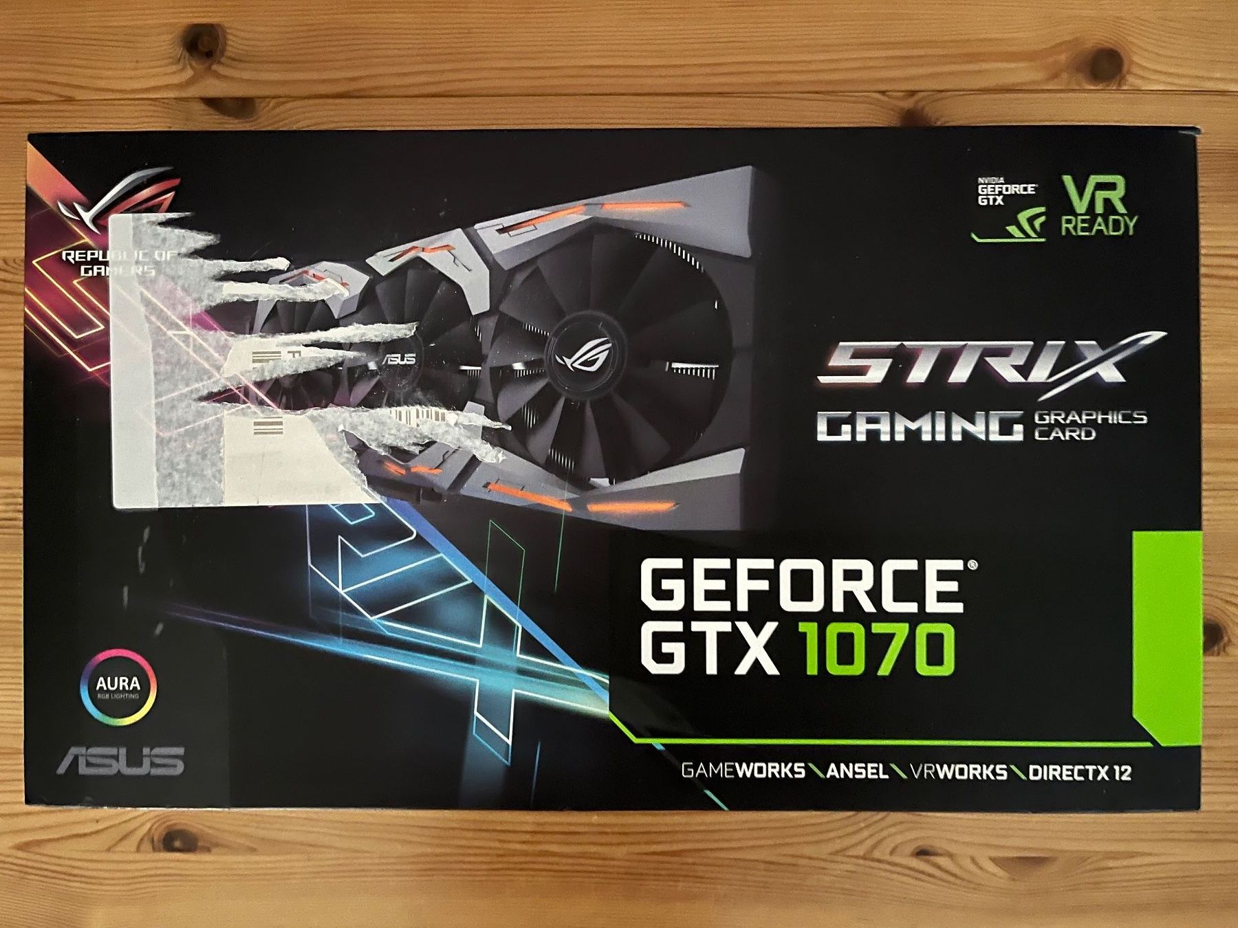 Asus ROG STRIX GTX 1070 8GB OC (Gebraucht) in Langnau am Albis für CHF ...