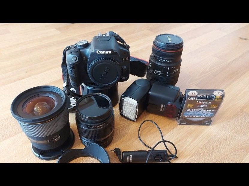 Canon EOS 500D - Set & SIGMA 24mm EX DG (Gebraucht) in Giswil für CHF ...