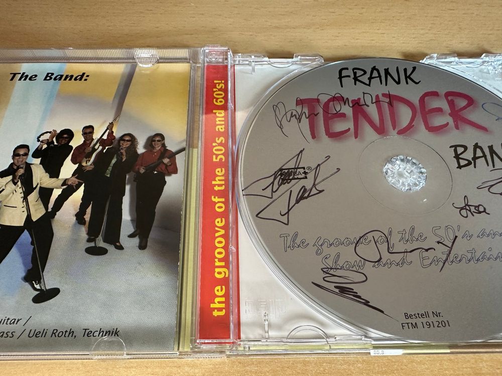Frank Tender Band – The Groove Of The 50's And 60's - Vol. 1 (Gebraucht ...