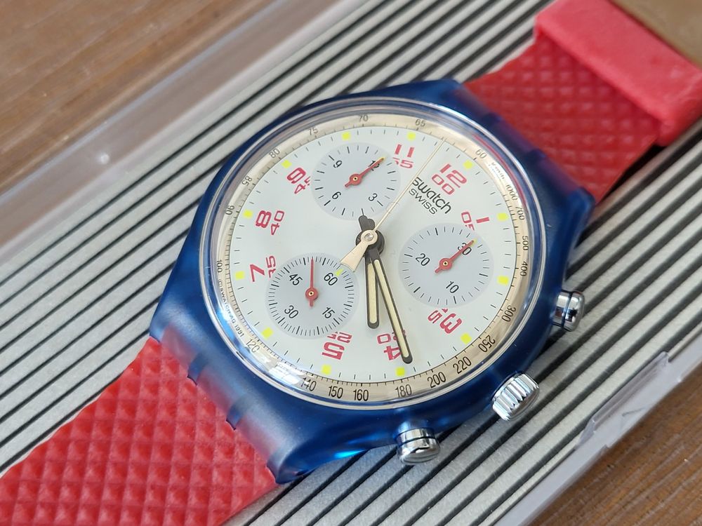 SWATCH CHRONO SCN103 JFK NEU (Neu und originalverpackt) in Lommiswil für CHF 40 – mit Lieferung ...