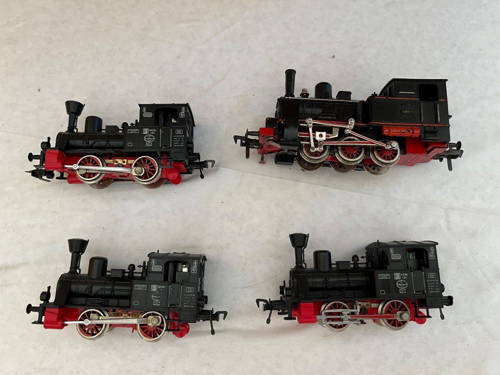 Fleischmann 1315 Dampflok BR89 + 4000 Anna 3x Werklok FLM (Gebraucht ...