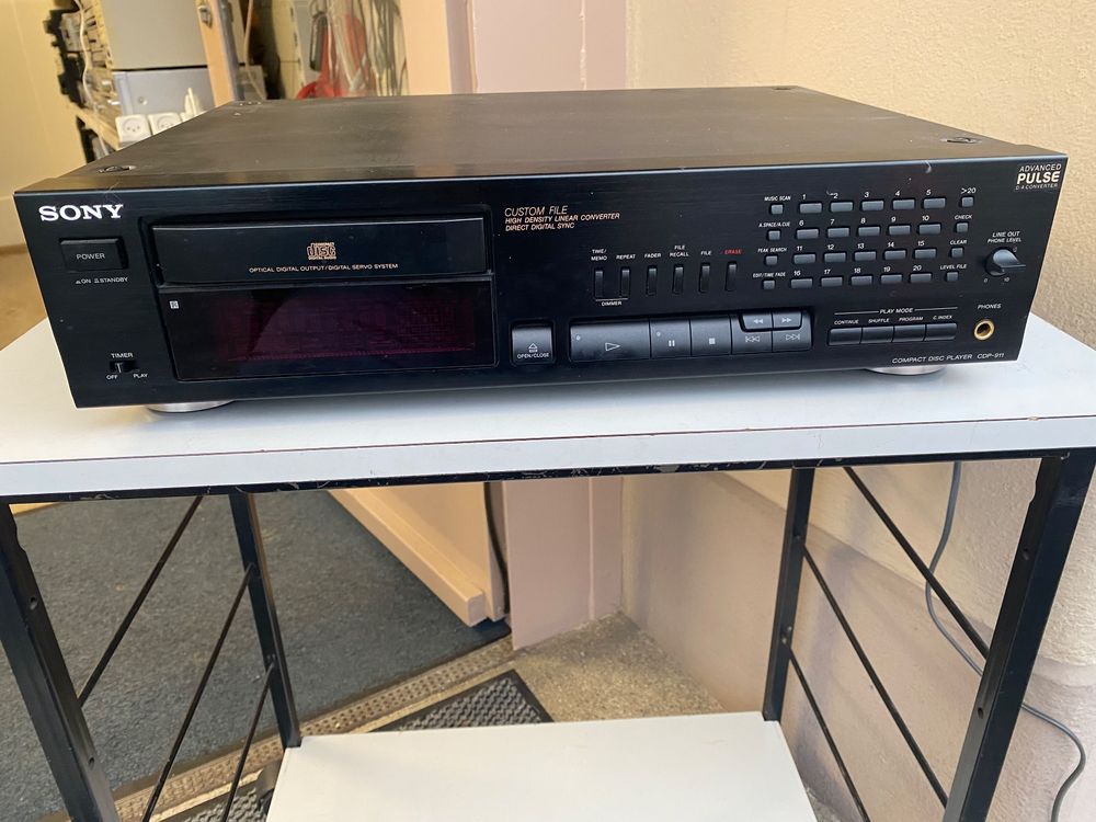 SONY CDP-911 Compact Disc Player (Gebraucht) in Gebenstorf für CHF 71 ...
