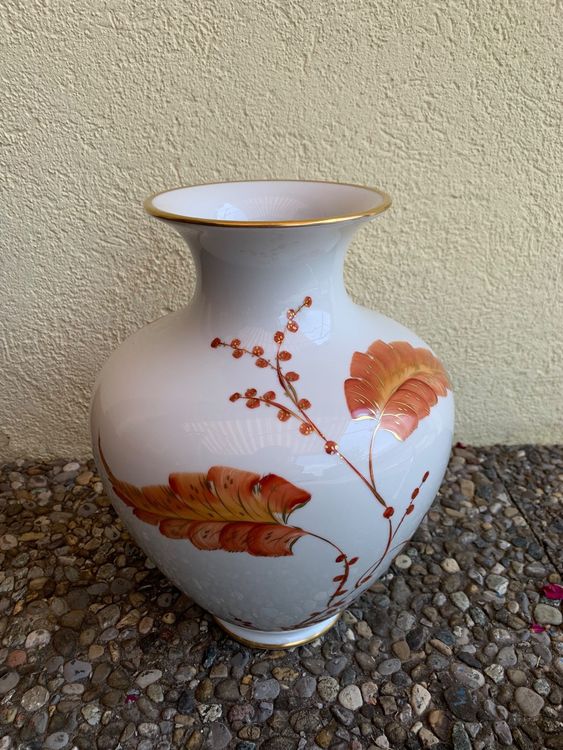 Blumenvase Handgemalt | Kaufen auf Ricardo