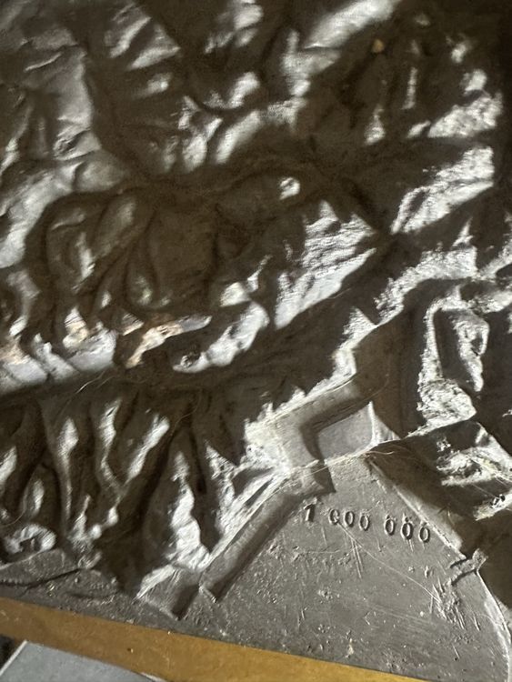 Blei Bild Relief, Schweiz, 14 kg schwer (Gebraucht) in Frauenfeld für CHF 48 – nur Abholung auf ...
