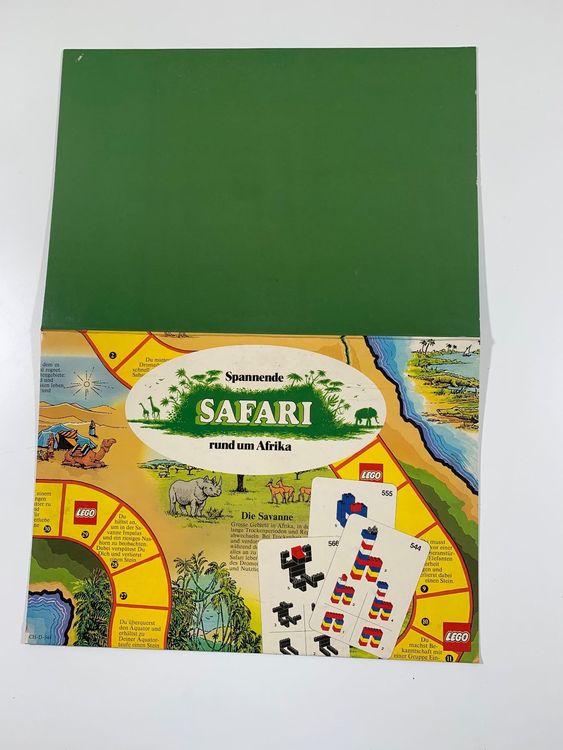 Rarität Lego Brettspiel Spannende Safari Lego Schweiz 1983 | Kaufen auf ...