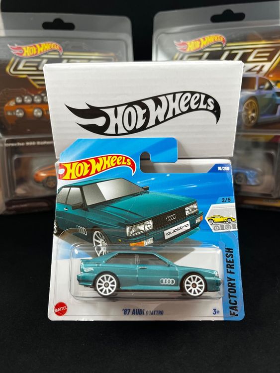 Hot Wheels '87 Audi Quattro - Factory Fresh - 2025 - 16/250 | Kaufen ...