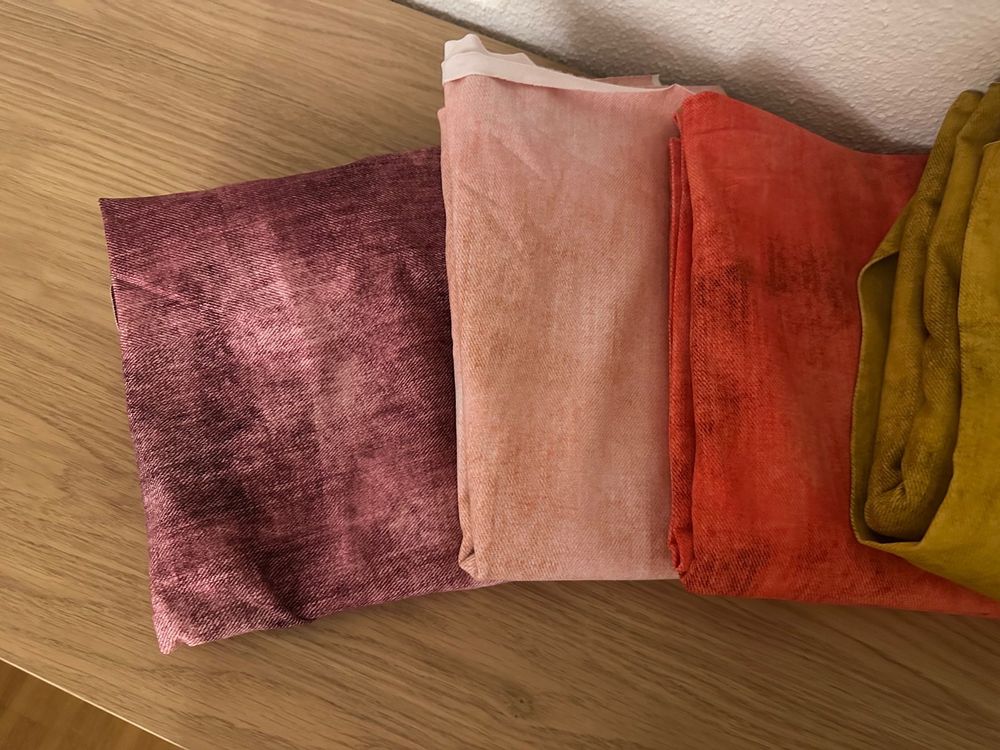 Stoff-Paket (Jeans-Optik-Jersey, Staghorn, Stoffduo) (Neu (gemäss ...