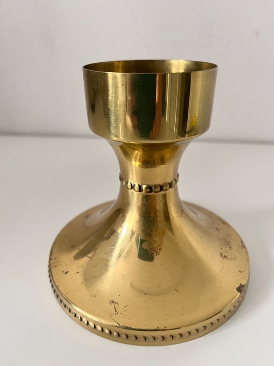 Antiker Kerzenhalter aus Messing | Kaufen auf Ricardo
