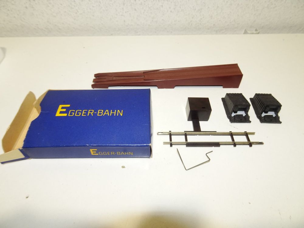 Egger Bahn Entkupplungsgleis Prellbock Eingleiser HOe (T20) | Kaufen auf Ricardo