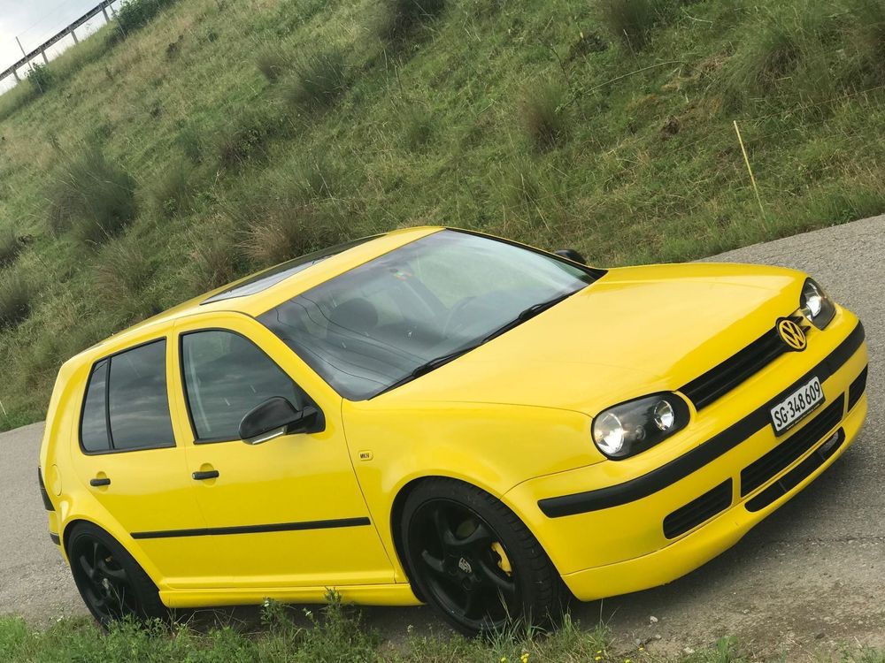 VW GOLF 4 Jubi Bodykit Spoiler (Gebraucht) in Niederuzwil für CHF 550 ...