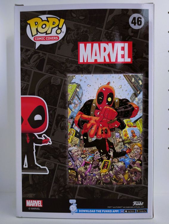 Funko Pop 46 Deadpool Comic Cover / Sammelversand möglich! (Neu und ...