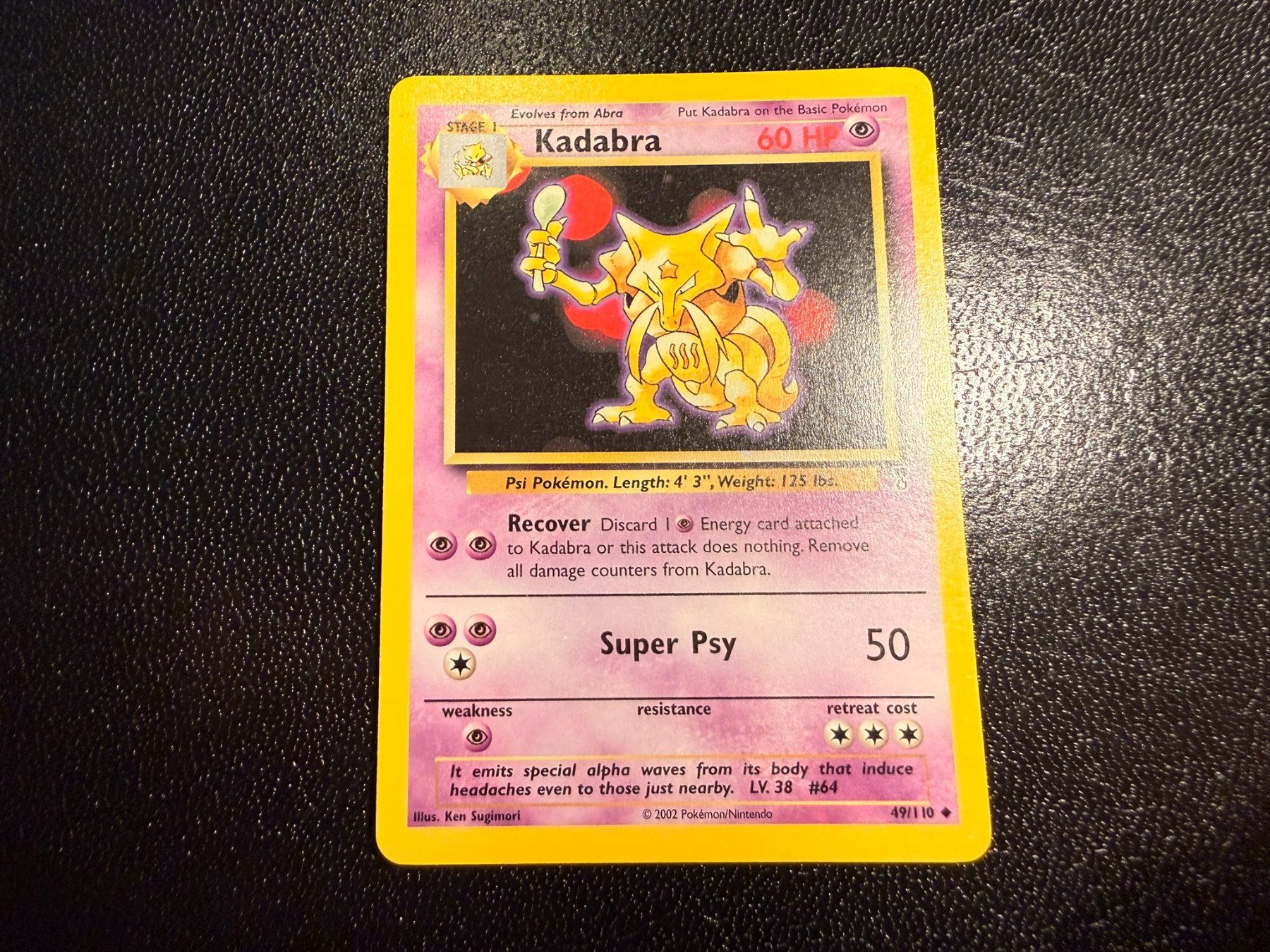 Kadabra 49/110 Legendary Collection WOTC 2002 (Gebraucht) in Luzern für ...