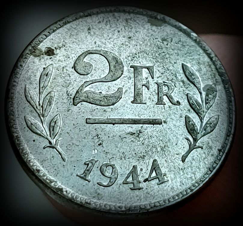 BELGIEN 2 FRANCS 1944 (Gebraucht) in winterthur für CHF 5 – mit Lieferung auf Ricardo kaufen