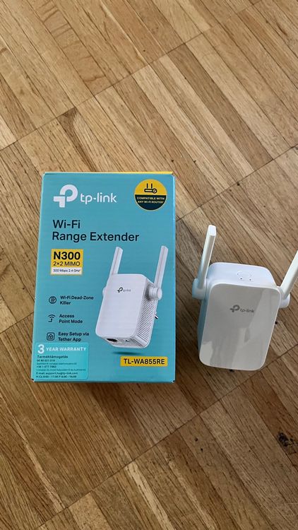 TP-LINK N300 Wi-Fi Range Extender NEU | Kaufen auf Ricardo