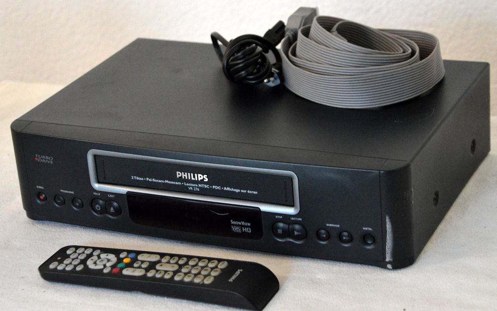 Videorecorder VHS Philips VR276 magnétoscope | Acheter sur Ricardo