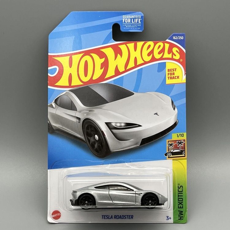 Tesla Roadster Silver - Hot Wheels | Kaufen auf Ricardo