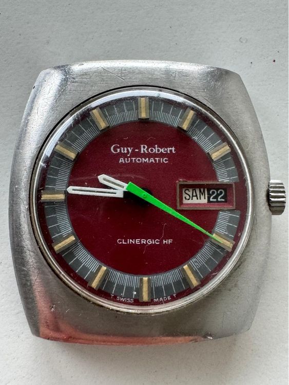 Guy-Robert Herren Armbanduhr Automatic Vintage 70er Jahre | Kaufen auf ...