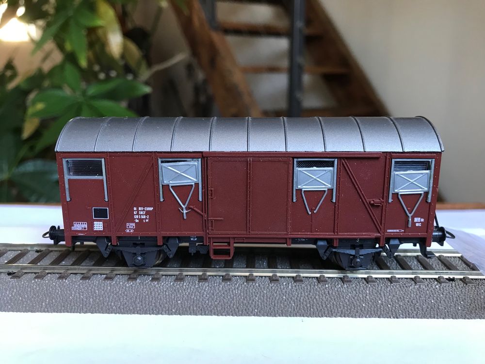 roco 4375 (?), gedeckter güterwagen der SNCF (Gebraucht) in Liestal für ...