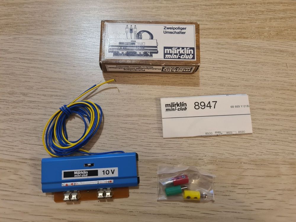 Märklin 8947 Zweipoliger Umschalter (Neu und originalverpackt) in für ...