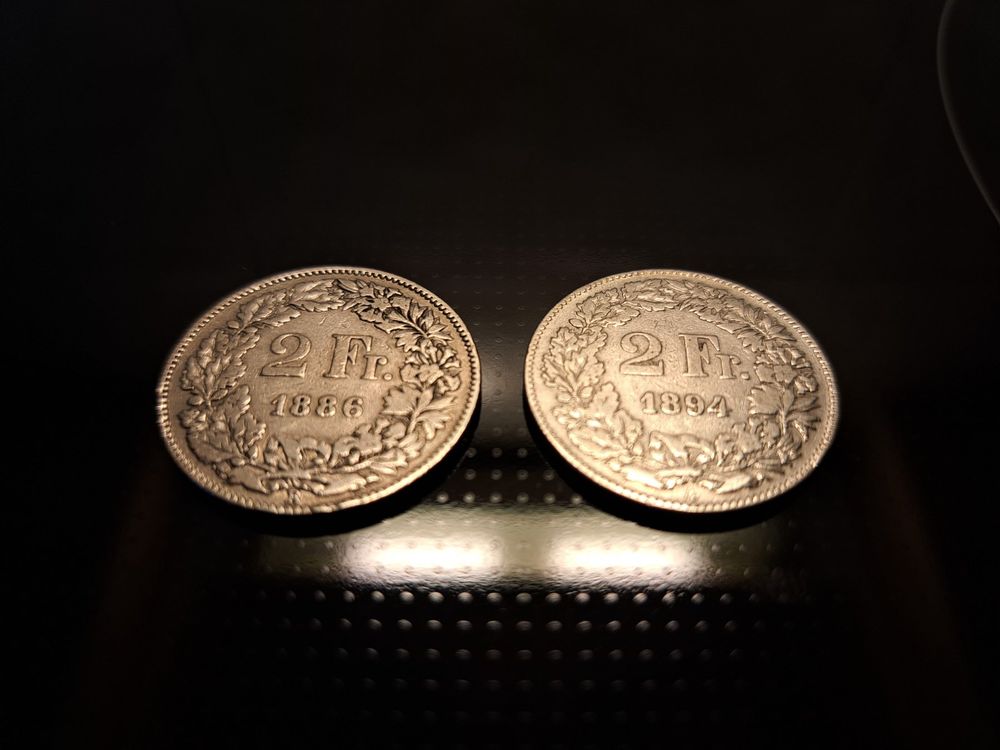 silbermünzen 2.- franken 1886,1894 | Kaufen auf Ricardo silbermünzen 2.- franken 1886,1894 | Kaufen auf Ricardo