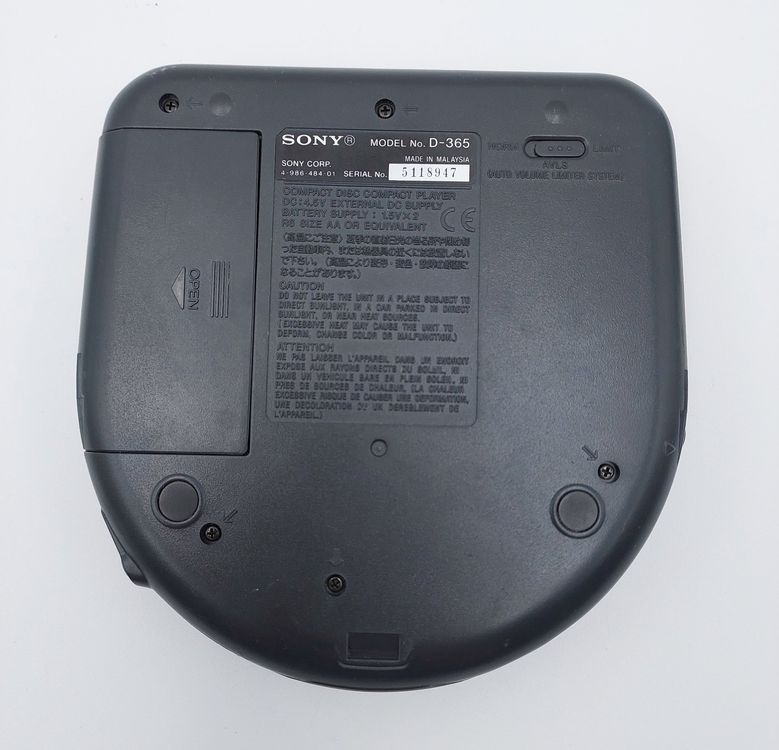 Sony Discman Model D-365 (Gebraucht) in Wil SG für CHF 33 – mit ...