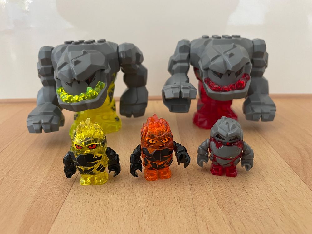 Lego Rock Monster 5 Figuren (Gebraucht) in Rotkreuz für CHF 39 – mit ...