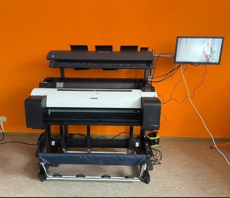Plotter A0 Canon iPF TM-300 mit Colortrac M40 A0 Scanner (Gebraucht) in ...