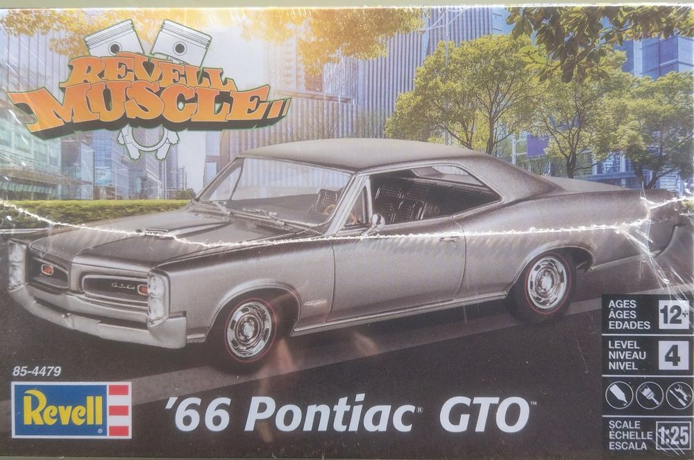 Revell 66 1966 Pontiac GTO 1:25 # 85-4479 (Neu und originalverpackt) in ...
