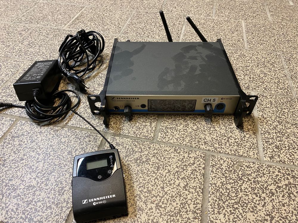 Sennheiser EW 500 G3 Empfänger mit SK 500 G3 Bodypack (Gebraucht) in ...
