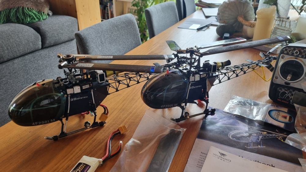 Walkera 4F200LM x 2 + Ersatzteile (Teilweise Rotor defekt) (Defekt) in Unterägeri für CHF 130 ...