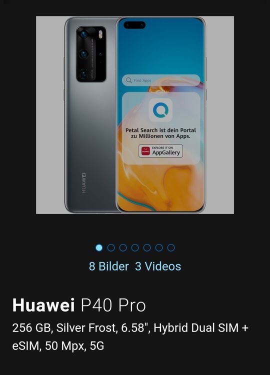 Huawei P40 Pro | Kaufen auf Ricardo