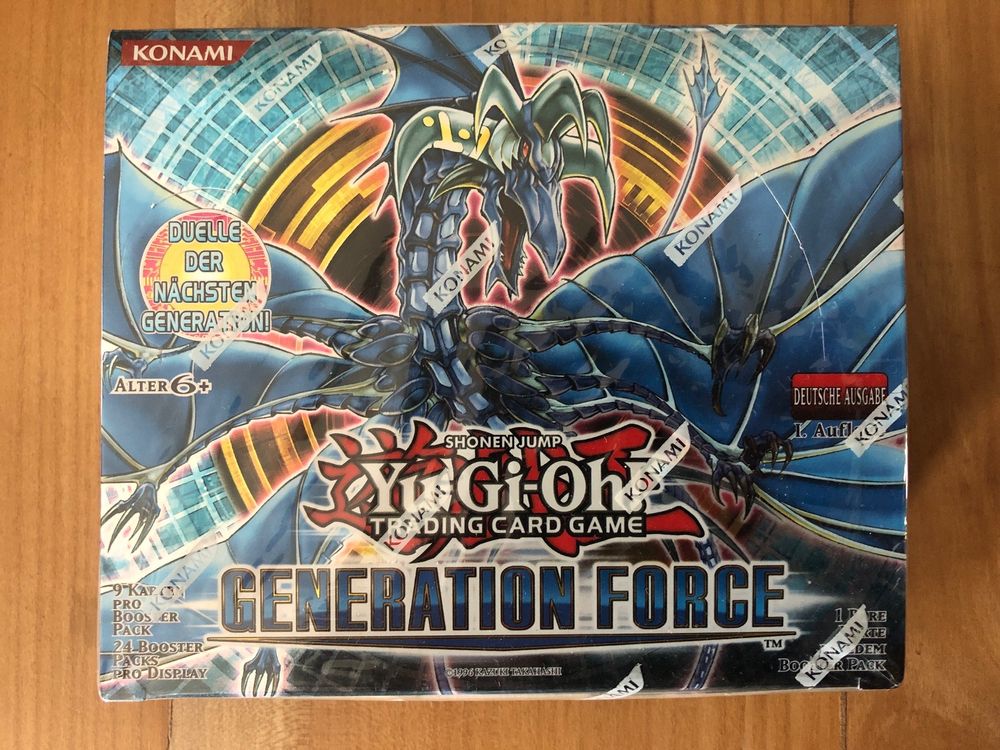 Yugioh - Generation Force Booster Box 1. AUFLAGE! SALE! (Gebraucht) in ...
