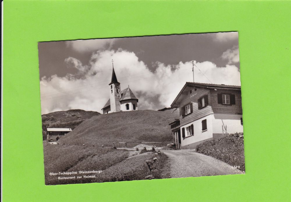 Ober-Tschappina, Restaurant zur Heimat (Gebraucht) in St. Peterzell für ...