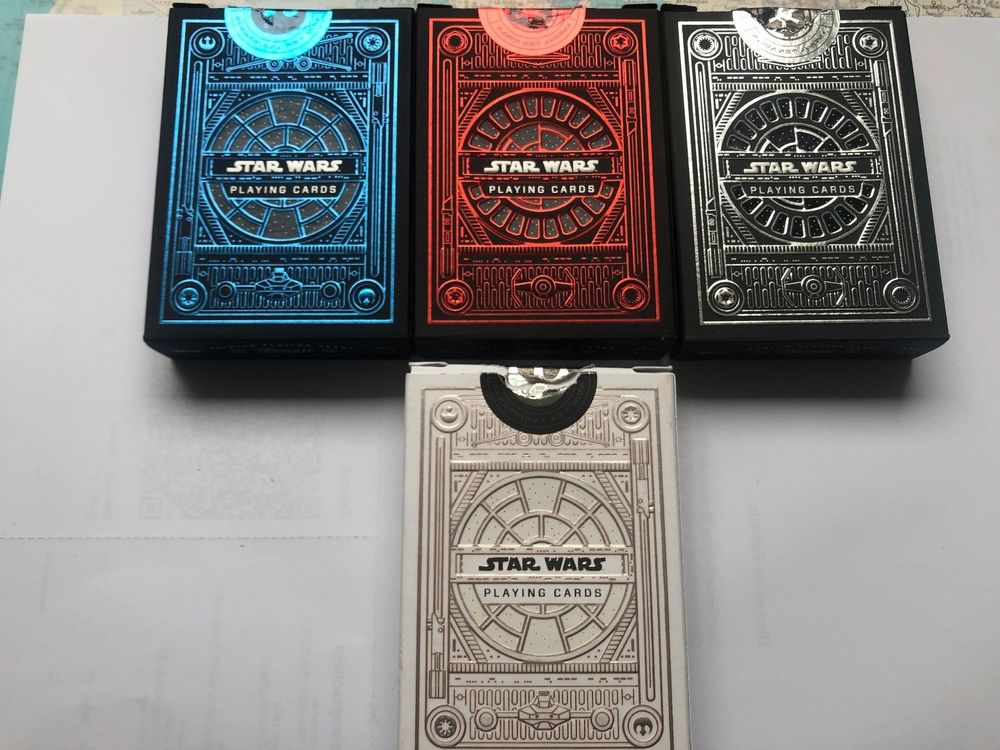 STAR WARS Playing Cards 4 Stück | Kaufen auf Ricardo