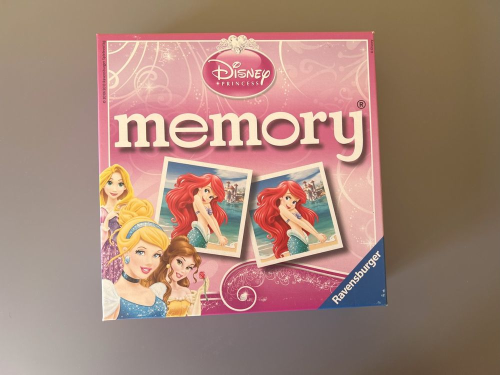 Disney Princess Memory Spiel Ravensburger (Neu und originalverpackt) in ...