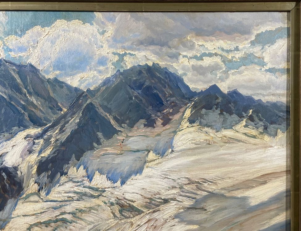 Alexander Scherban (1886-1964) grosses Gemälde (Gebraucht) in Root für ...