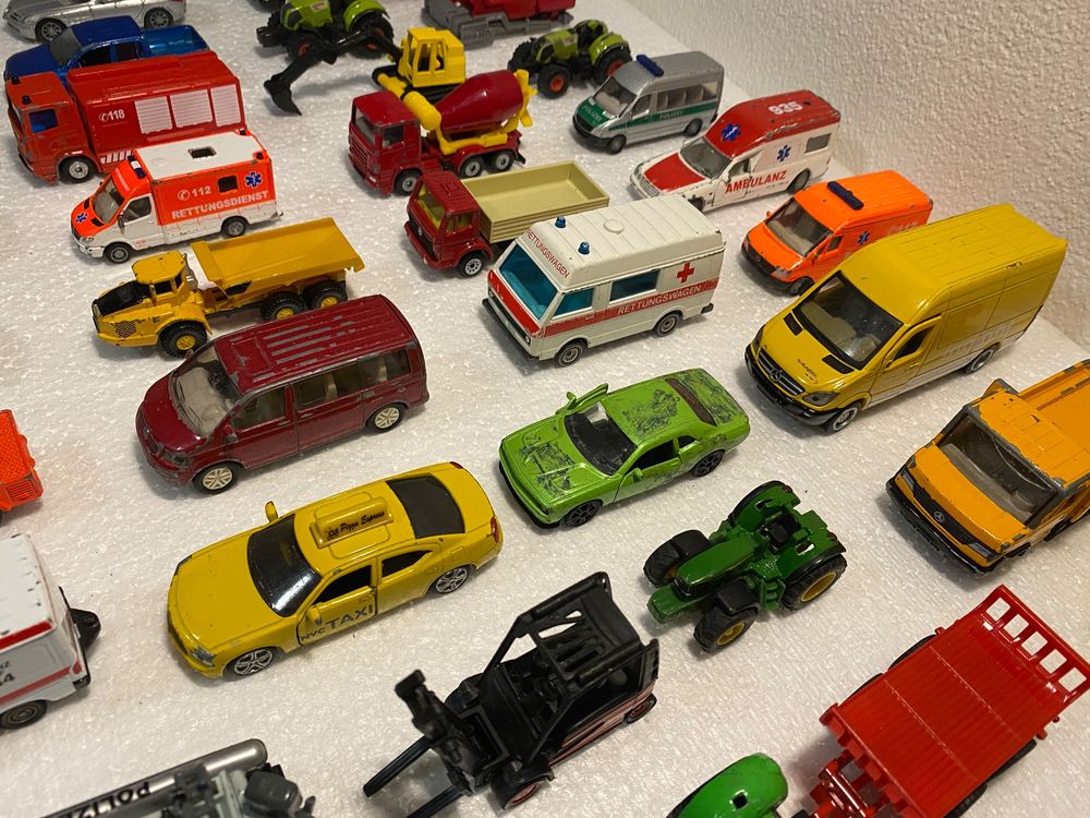 Siku Spielzeugautos 70 Stk. (Gebraucht) in Winterthur für CHF 50 – mit ...