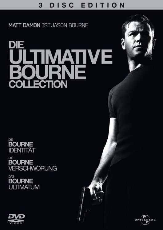 Die Ultimative Bourne Collection - Bourne 1-3 (Amaray 3 DVDs | Kaufen auf Ricardo