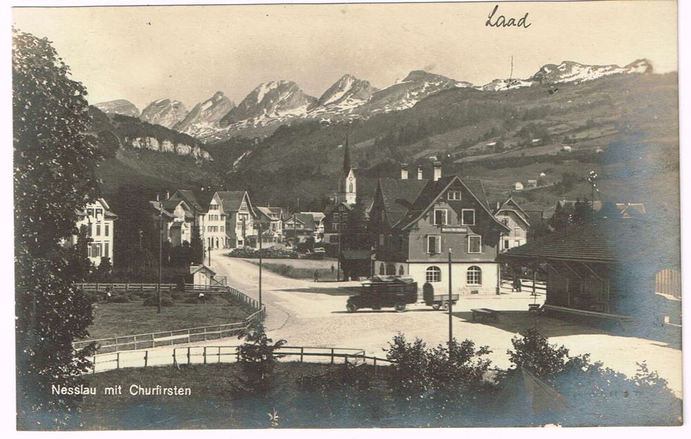 NESSLAU SG 1922 Postauto+Anhänger+Bahnhof (Gebraucht) in Rothrist für CHF 12 – mit Lieferung auf ...