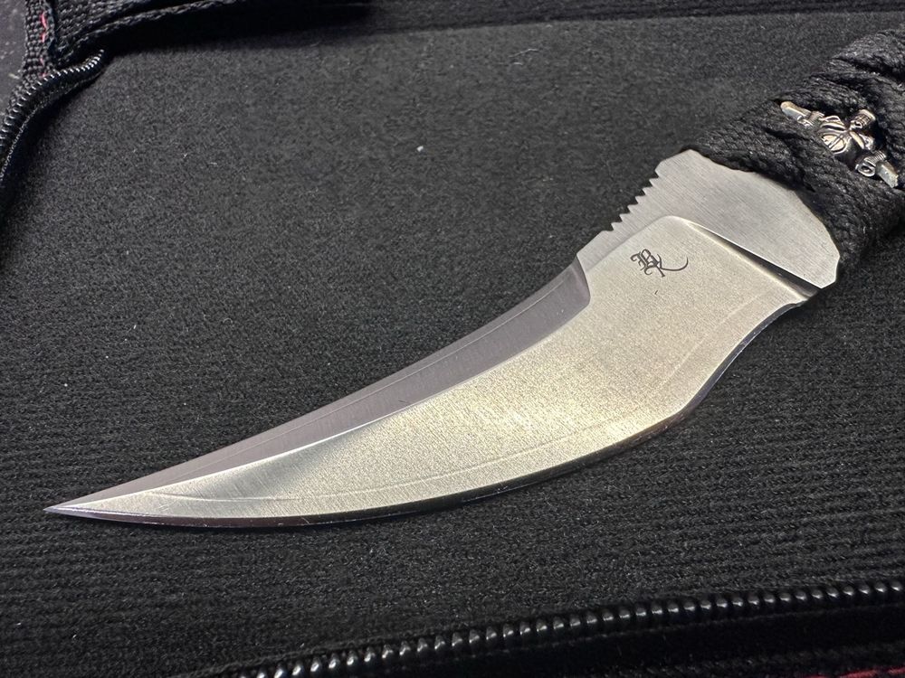 Bastinelli Custom DBS CQC Fixblade (Polished mit Menuki) (Neu und ...